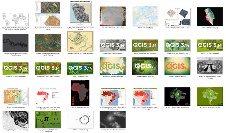 QGIS Pi Mapping Contest Results – QGIS.org blog